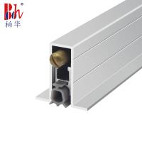 China T Shape Acoustic Door Bottom Seals Automaticlly Drop Down Soundproof Weatherstripping for Wooden or Metal Door for sale