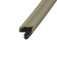 China High Resilience Wooden Door Seal Strips Door Weatherstripings Gray Oak Color 10*6mm for sale