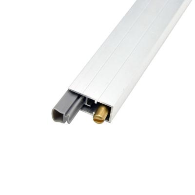 China 6063 Alumium Soundproof Door Bottom Seals Concealed Automatic Drop Down Weather Strips for sale