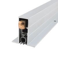 China Fire Rated Automatic Drop Down Door Bottom Seals Concealed With Side Edge 800mm for sale