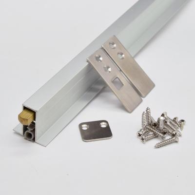 China Acoustic Dust Prevention Automatic Door Drop Seal Weather Strips Concealed With Side Edge 915mm for sale