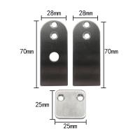 China Durable Automatic Door Bottom Seals 20*37mm Aluminum Weather Strips for sale