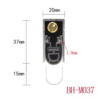 China Durable Automatic Door Bottom Seals 20*37mm Aluminum Weather Strips for sale