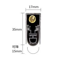 China Silver Color 1.5cm Automatic Door Bottom Seals Long Lasting for sale