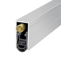 China Silver Color 1.5cm Automatic Door Bottom Seals Long Lasting for sale