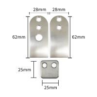 China Silver Color 1.5cm Automatic Door Bottom Seals Long Lasting for sale
