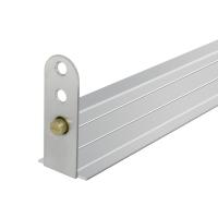 China Sleek Silver Color Concealed Door Bottom Seal Adjust Height for sale