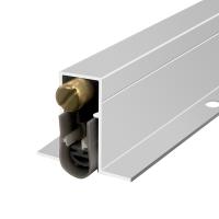 China Customizable Automatic Door Bottom Seals 1.4cm Height With Concealed Mounting for sale