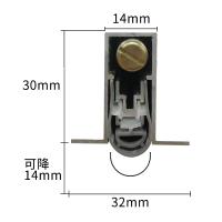 China Customizable Automatic Door Bottom Seals 1.4cm Height With Concealed Mounting for sale