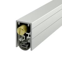 China 1M Length Door Bottom Seal Strip for Home Silver for sale