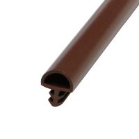 China Anticollision Wooden Door Seal Strip Slot Type Pvc Rubber Door Seal for sale