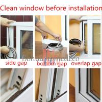 China CE Self Adhesive Weather Stripping Draught Excluder Strip 9x15mm for sale