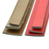 China Graphite Fireproof Door Seal 2mm Thick With Red And Brown Color for sale