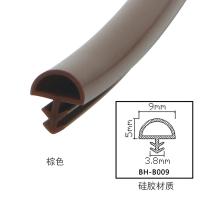 China Wooden Door Silicone Weather Stripping Sound Insulation Draught Excluders for sale