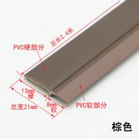 China Co Extruded Wardrobe Door Seal Strip PVC Self Adhesive Weather Seal for sale