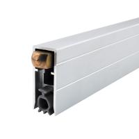 China Heavy Duty Automatic Door Bottom Seals 6063 Aluminium Weatherstrips For Hotel Door for sale