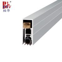 China Heavy Duty Automatic Door Bottom Seals 6063 Aluminium Weatherstrips For Hotel Door for sale