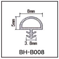 China Extruded PVC Rubber Weather Strip For Wooden Door CE approved for sale