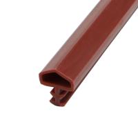 China Slot Type Wooden Door Seal Strip Anti-Collision PVC Rubber Sealing Strips For Wooden Door and Window for sale