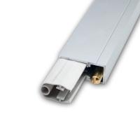 China Mute Automatic Door Bottom Seals With Fully U Shape Silicone Strips for sale