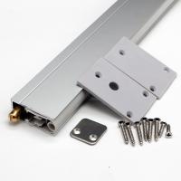 China Mute Automatic Door Bottom Seals With Fully U Shape Silicone Strips for sale