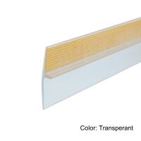 China Co - Extruded Pvc Door Bottom Seal Garage Door Bottom Weather Seal Strip for sale
