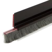 China Door Bottom Seal Strip PVC With Woolpile for sale