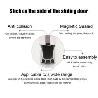 China Dustproof Wardrobe Door Seal Strip Self Adhesive Magnetic Material for sale