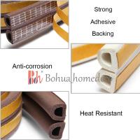 China Multifunction EPDM Rubber Seals Self Adhesive Foam Weatherstrips Draught Excluder for sale