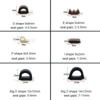China OEM E Shape EPDM Rubber Seals Epdm Rubber Door Seal 9x4mm for sale