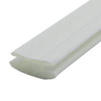 China PU Foam Sliding Wardrobe Door Seals Strips Anti Collision With 13mm Base Width for sale
