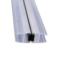 China 10mm 180° PVC Magnetic Shower Door Strip With Aging Resistance for sale