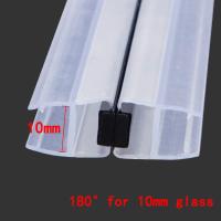China 10mm 180° PVC Magnetic Shower Door Strip With Aging Resistance for sale