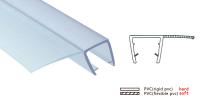 China F Shape Pvc Shower Seal Strip Shower Screen Seal Replacement for sale