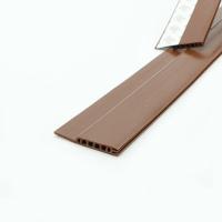 China Brown Silicone Weather Stripping Self Adhesive Silicone Seal Strip For Windows for sale