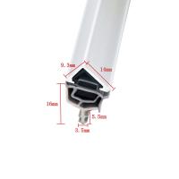 China Exterior Door Magnetic Weather Stripping Suction Seals Good resilience for sale