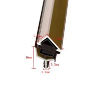 China Acoustic Seals Magnetic Weather Stripping 7 Feet For Mute Wooden Door for sale