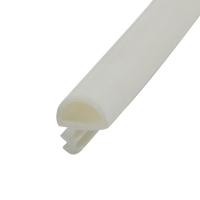 China D Shape Pvc Seal Strip Door Weather Stipping Side Groove Type 9x5mm for sale