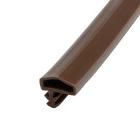 China OEM Wooden Door Seal Strip Pvc Door Weatherstrip Side Groove Type A Shaped for sale