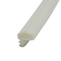 China OEM Wooden Door Seal Strip Pvc Door Weatherstrip Side Groove Type A Shaped for sale