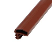 China OEM Wooden Door Seal Strip Pvc Door Weatherstrip Side Groove Type A Shaped for sale
