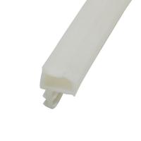 China Irregular Shaped Wooden Door Seal Strip PVC Rubber Weather Stipping for sale