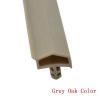 China Roof Shaped Wooden Door Seal Strip Thermoplastic Elastomer Seals With Fin 12x6mm for sale
