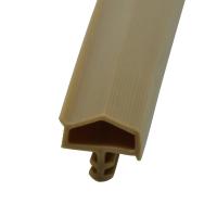 China Roof Shaped Wooden Door Seal Strip Thermoplastic Elastomer Seals With Fin 12x6mm for sale