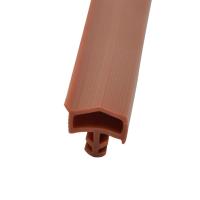 China Thermoplastic Elastomer Rubber Weather Stripping Door Seal Strip With Fin 10*5.5mm for sale
