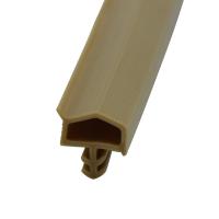 China Thermoplastic Elastomer Rubber Weather Stripping Door Seal Strip With Fin 10*5.5mm for sale