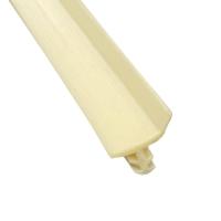 China Soft Rubber PVC Weather Stripping For Wooden Skirting Board 7*4mm for sale