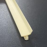 China Soft Rubber PVC Weather Stripping For Wooden Skirting Board 7*4mm for sale