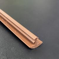 China Solid T Shape Wooden Door Seal Strip Pvc Weather Strip Easy Installation for sale