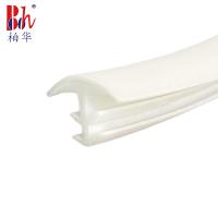 China Solid T Shape Wooden Door Seal Strip Pvc Weather Strip Easy Installation for sale